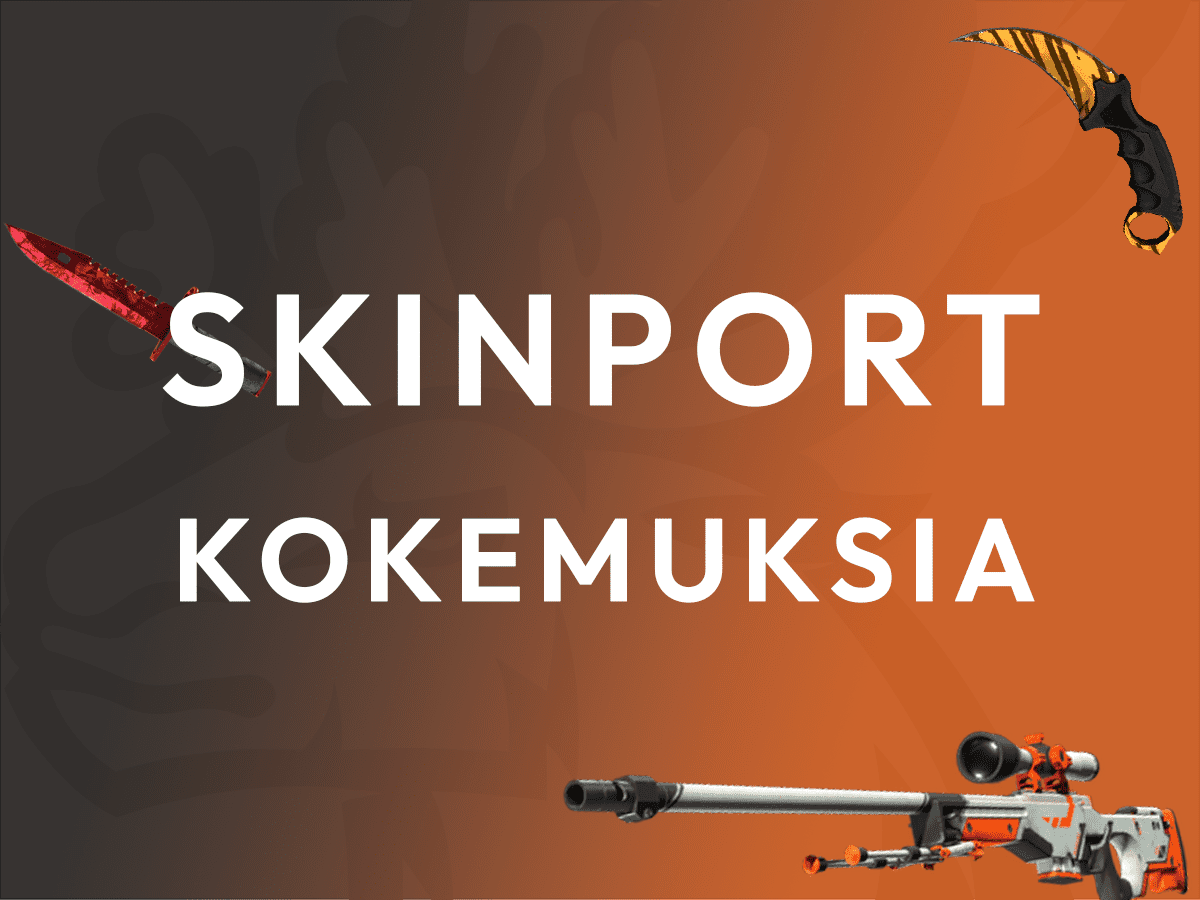 Skinport kokemuksia: Osta ja myy CS2-skinejä - KUUSAMO.gg